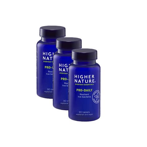 Higher Nature Pro Daily Probiotic Three Pack Offer Good Life Letter