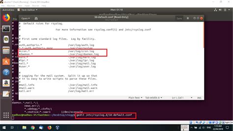 Ubuntu Turn Daemon Cron Logging Features Setting Daemon Log Error Cron Log Debug Stratus