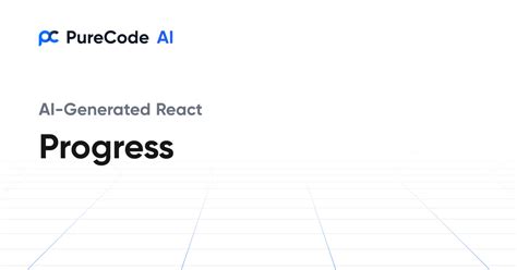 build great react progress components faster using ai tools