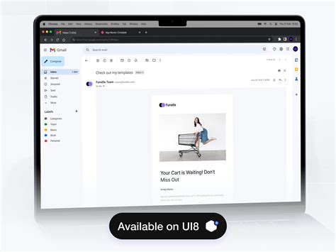 Email Marketing Template Gmail Mockup By Nija Design For Nija Works