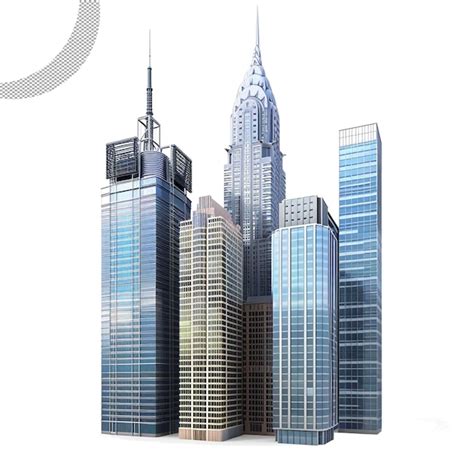 Skyline Rendering Psd High Quality Free Psd Templates For Download