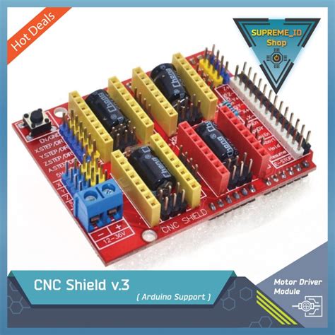 Jual CNC Shield V D Printer GRBL Open Source Arduino Support Jakarta Utara Supreme Id