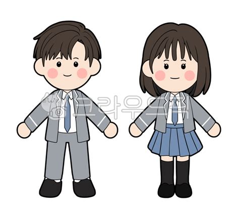 중학생 중학생일러스트 고등학생 고등학생일러스트 일러스트 사진 이미지 일러스트 캘리그라피 리치봉봉작가