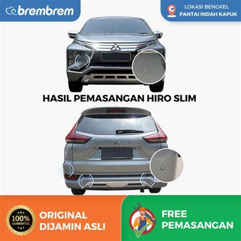 Promo Hiro Sensor Parkir Slim Hitam Sensor Mundur Mobil Sensor