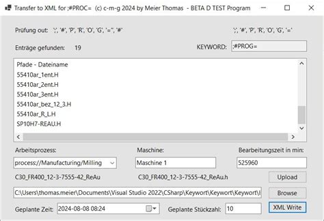 Transfer Xml For Proc