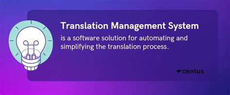 What Is A Translation Management System Tms Centus