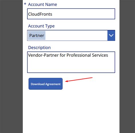 download a file from a canvas power app using a button power platform