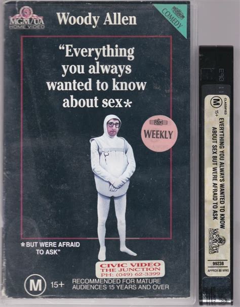 Vhs Everything You Always Wanted To Know About Sex Big Box Ex Rental Video Tape Eur 6 73