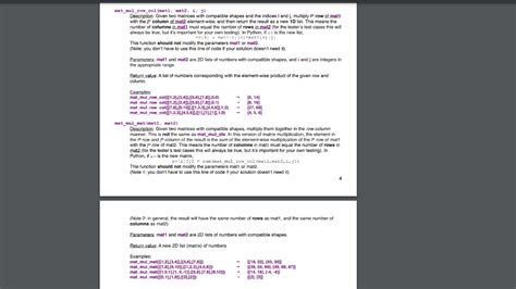 Solved Functions The Following Are The Functions You Must Chegg Com