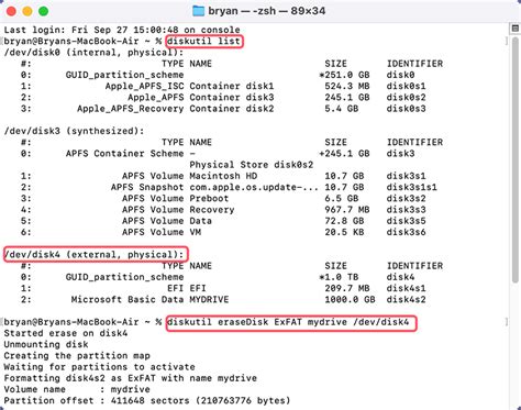 How To Format And Unformat Exfat Drive On Mac