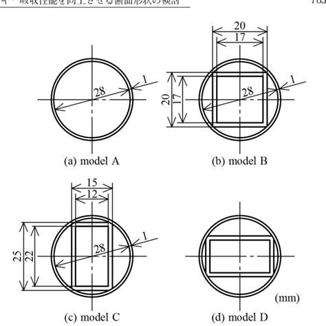 Figure 2 From Examination Of Cross Sectional Shape For Improvement Of