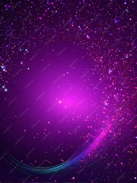 Premium Photo Colorful Glowing Particle Light Background