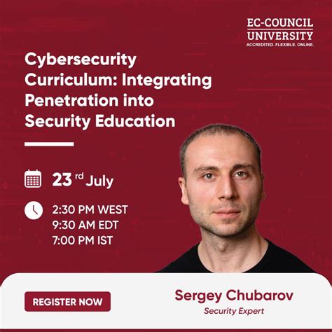 Ec Council University On Linkedin Eccouncil Webinar Cybersecurity Pentesting