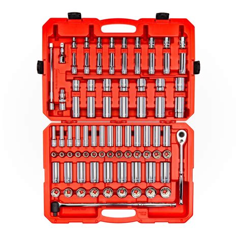 Tekton Skt25302 12 Inch Drive 6 Point 10 To 32 Mm Socket And Ratchet Set