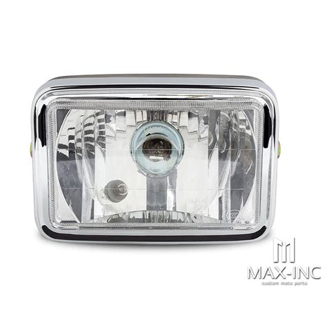 Rectangle Headlight Blackchrome