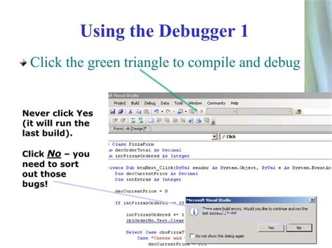 simple debugging ppt