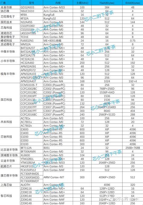 22家国产汽车mcu公司及型号盘点 国产车规级mcu芯片厂排名 Csdn博客