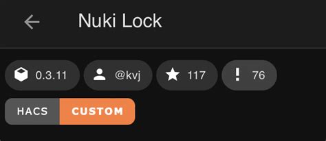 NUKI LOCK DOESN T WORK Issue Kvj Hass Nuki Ng GitHub