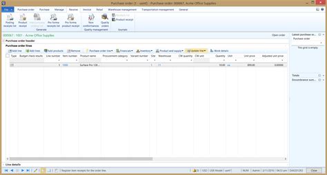 How To Accept Partial Purchase Orders In Dynamics Ax 2012 Stoneridge Software