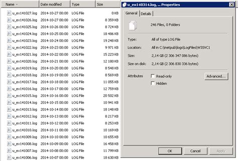 Cleanup The Iis Logs On A Configmgr Server