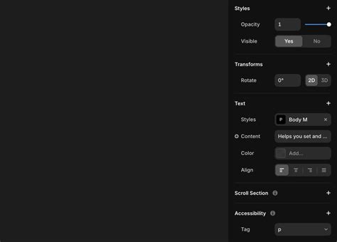 Using Text Styles Framer Help