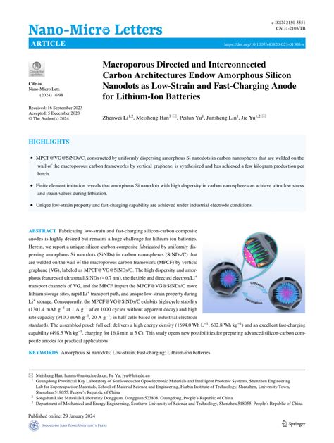 pdf macroporous directed and interconnected carbon architectures