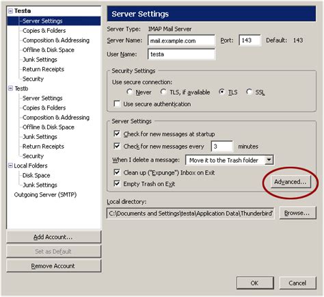 Mozilla Thunderbird Exceeded Maximum Number Of Connections To Imap Server Microsoft Consulting