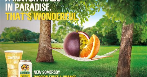 Sugoi Days Somersby Passion Fruit And Orange Cider First Combination