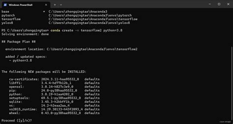 Tensorflow安装教程gpu版本 Win11 Anaconda Tensorflow29 Python38 Cuda112
