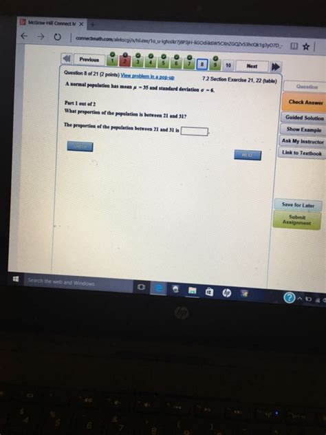 Solved A Normal Population Has Mean Mu 35 And Standard