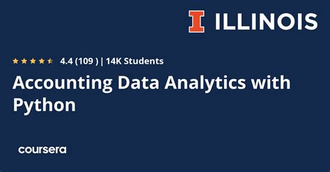 Accounting Data Analytics With Python Coursera