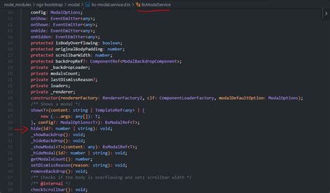 Modal Created Via ModalService Is Not Hidden After Calling Hide Issue Valor