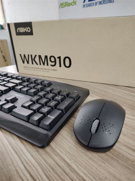 Brandnew 💙 Abko · Wireless Keyboard And Mouse · Combo Computers And Tech Parts And Accessories