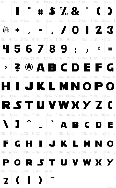 Star Vader Font Star Vader Font