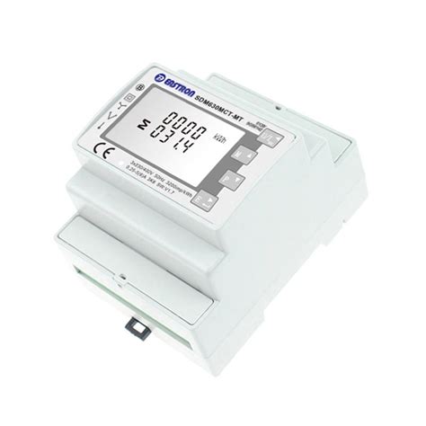 Sdm630mct 2l Dual Load Rs485 Modbus Din Rail Three Phase Multi Function Energy Meter