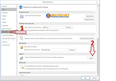 Backup Mail Bằng Microsoft Outlook Backup Outlook Cụ Thể