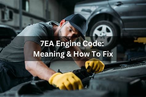 EA Engine Code Meaning How To Fix