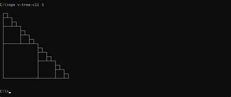 Github Spirometaxas V Tree Cli Print The V Tree Fractal To The Console