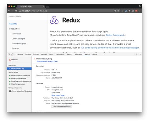 Broken HTTPS On Https Reactjs Org Issue Reduxjs Redux GitHub