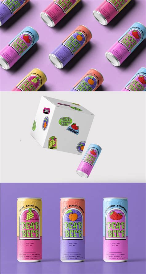 Salt and Sugar Creative Studio Dear beer packaging Thiết kế đồ họa Đồ họa Thiết kế
