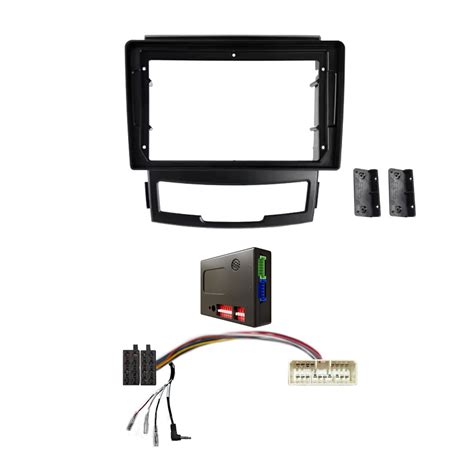Cac F9sy2k 9 Inch Fascia Kit Compatible With Ssangyong Korando 2010 20