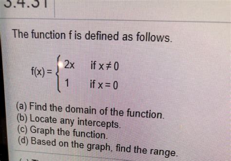 solved the function fis defined as follows if x 0 f x