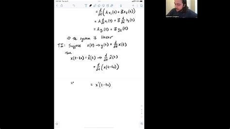 Linearity And Time Invariance Examples Ece 45 Analog Signals