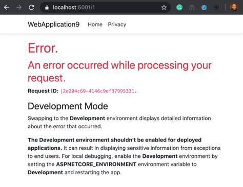 handle status codes with razor pages khalid abuhakmeh