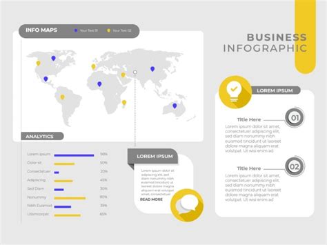Infographic Template Map