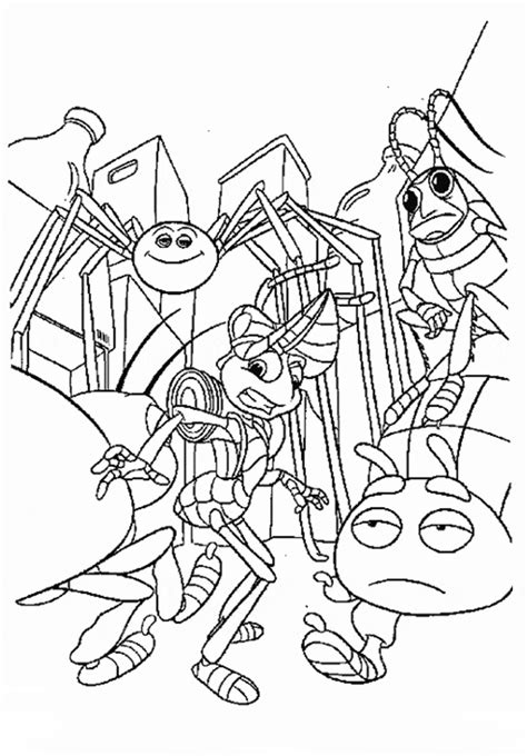Disegni Di A Bugs Life Da Colorare Disegni Colorare Com