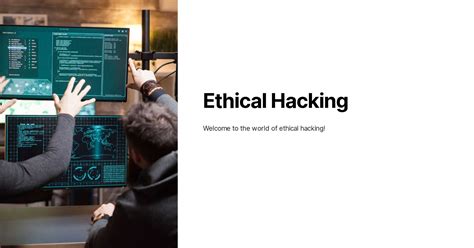 Ethical Hacking