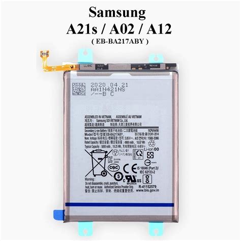 Samsung Galaxy A S SM A F A SM A F A SM A F Battery EB BA ABY