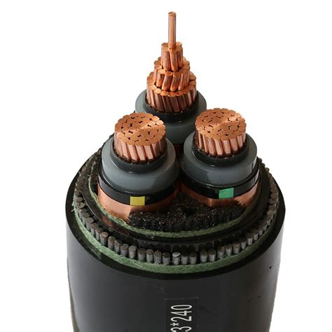 Mv Xlpe Power Armoured Cable Medium Voltage Xlpe Insulated Dosense Cable
