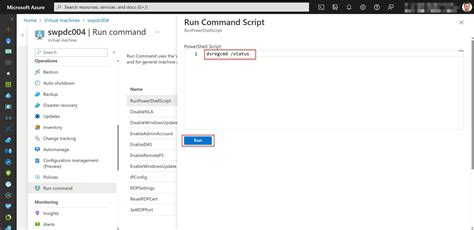 azure tip quickly find out if an azure vm is domain joined or not via